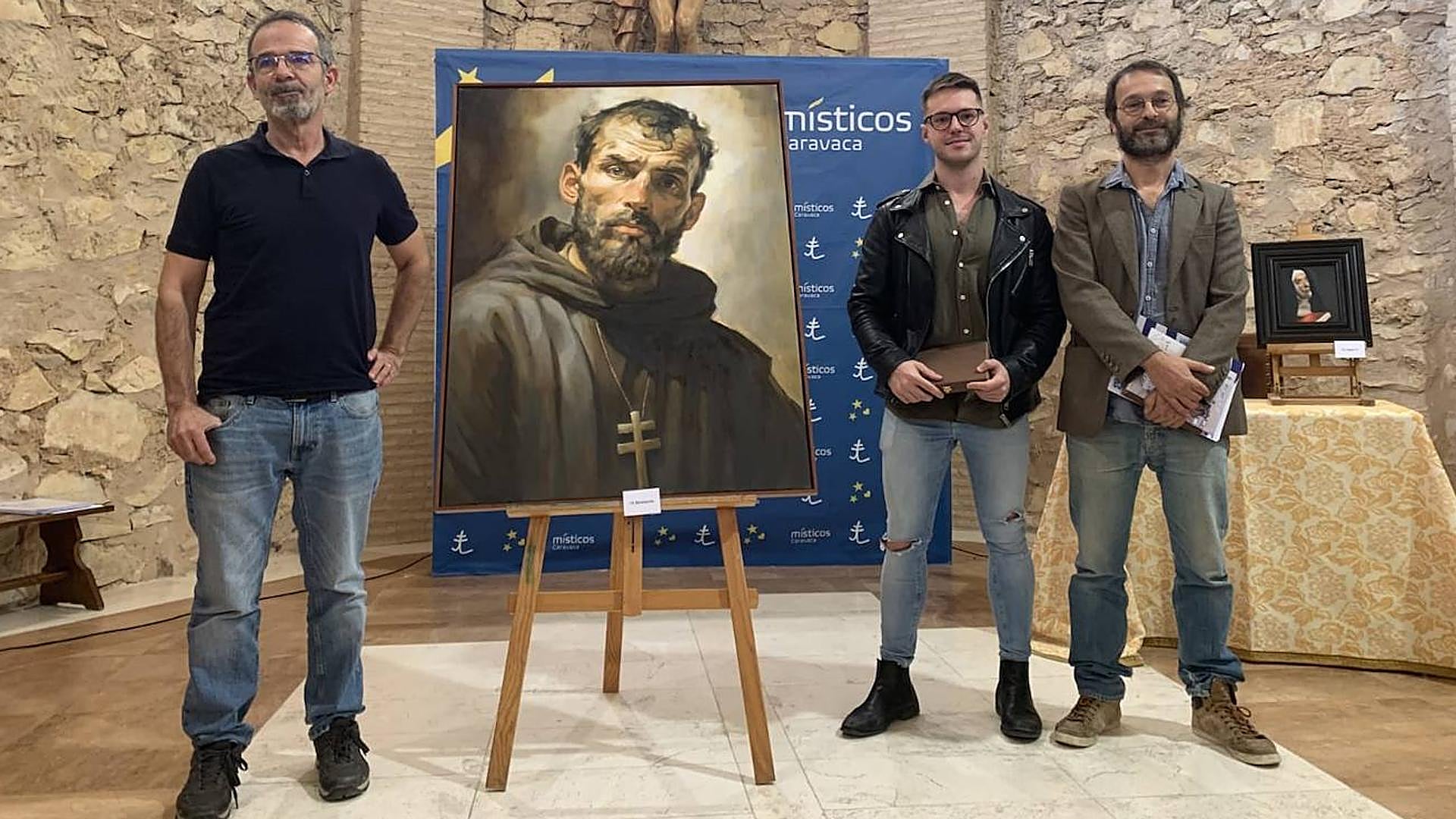 Miguel Ángel Molina gana el primer premio del I Concurso de Pintura Mística con su obra ...